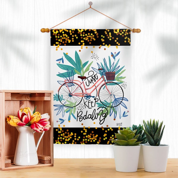 Keep Pedaling - Etsy