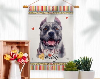Pitbull Banner - Etsy