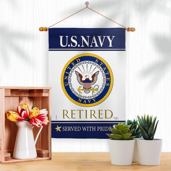 Retired Navy Sign - Etsy