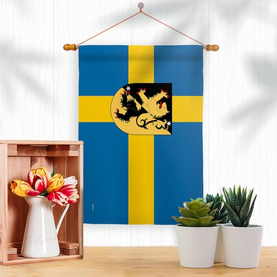 Provinces of Sweden Västergötland Garden Flag Outdoor - Etsy