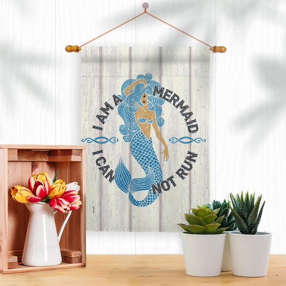 I Am Mermaid Sea Creatures Garden Flag Outdoor Decorative Yard - Etsy