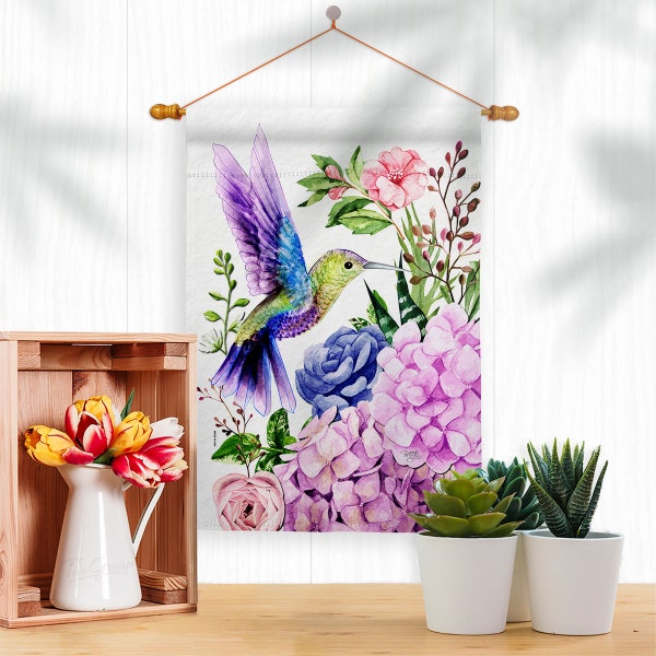 Purple Hummingbird - Etsy