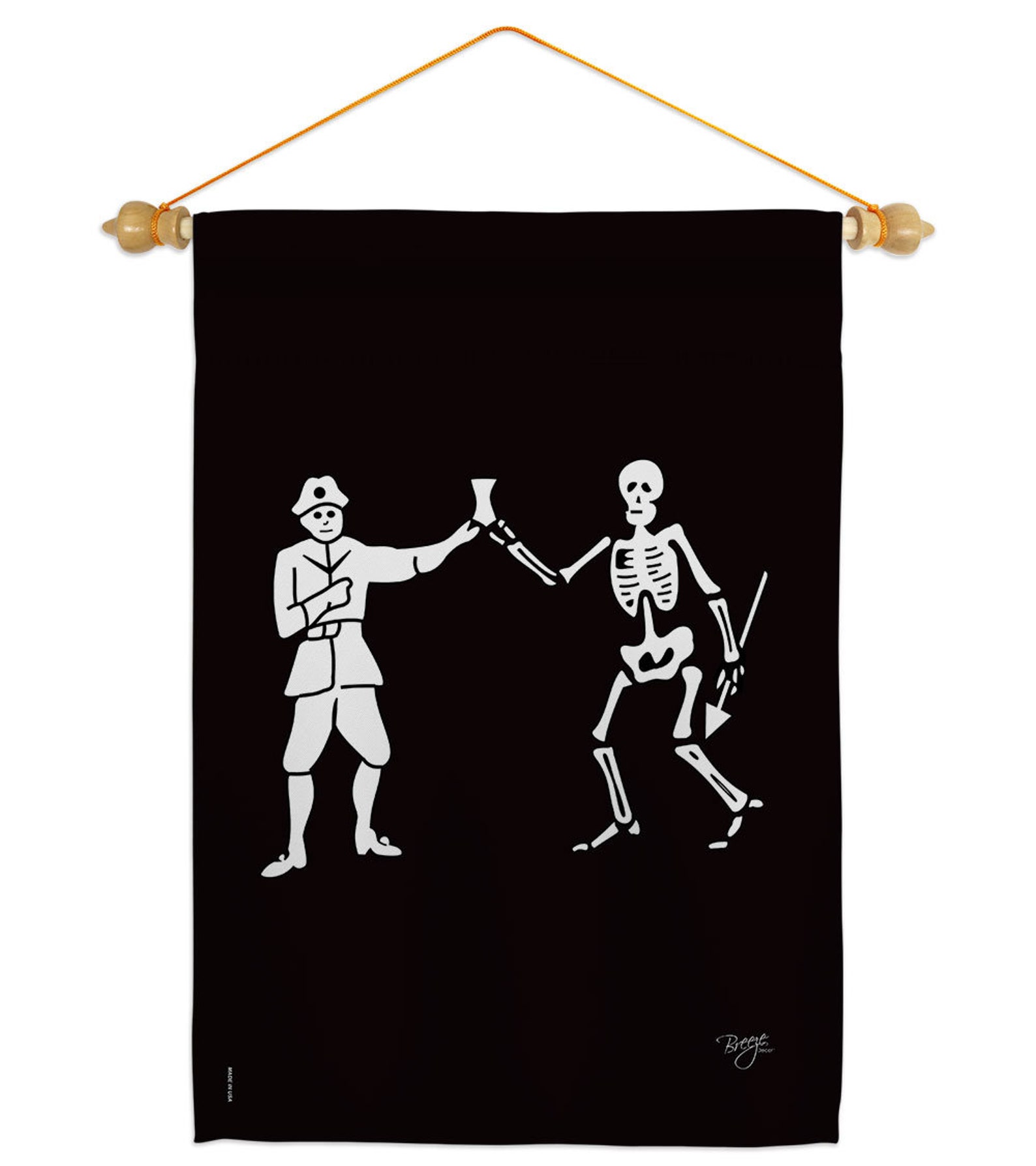 Bartholomew Roberts Pirate Garden Flag Outdoor Decorative Yard - Etsy