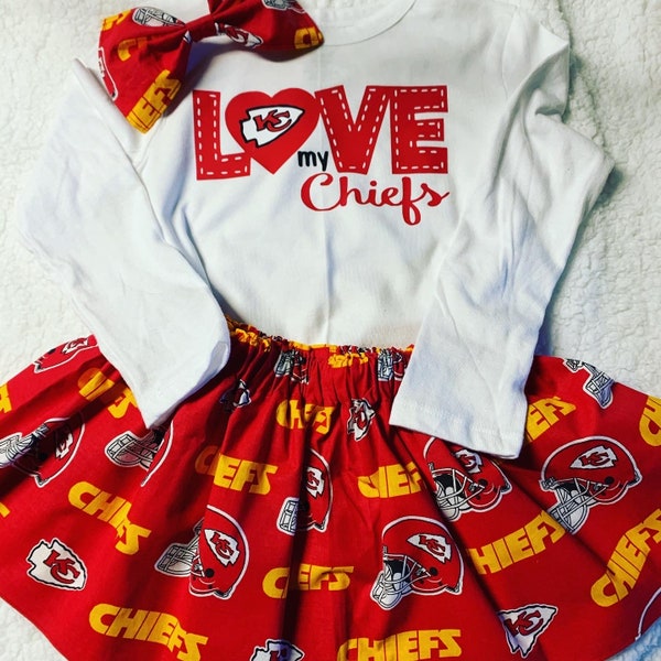 Baby Girl Chiefs Set - Etsy