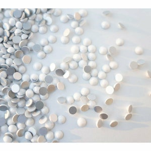 Solid White Rhinestones - Etsy