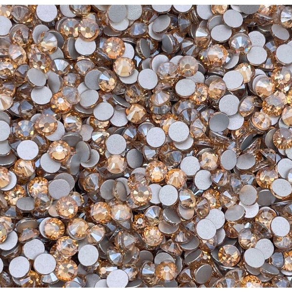 Golden Rhinestones - Etsy