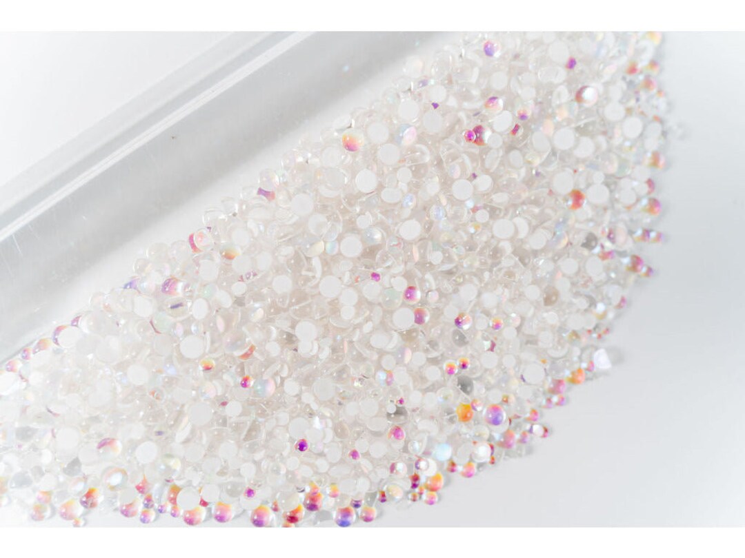 Mermaid Tears Rhinestones White - Etsy