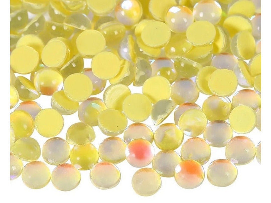 Mermaid Tears Rhinestones Yellow - Etsy