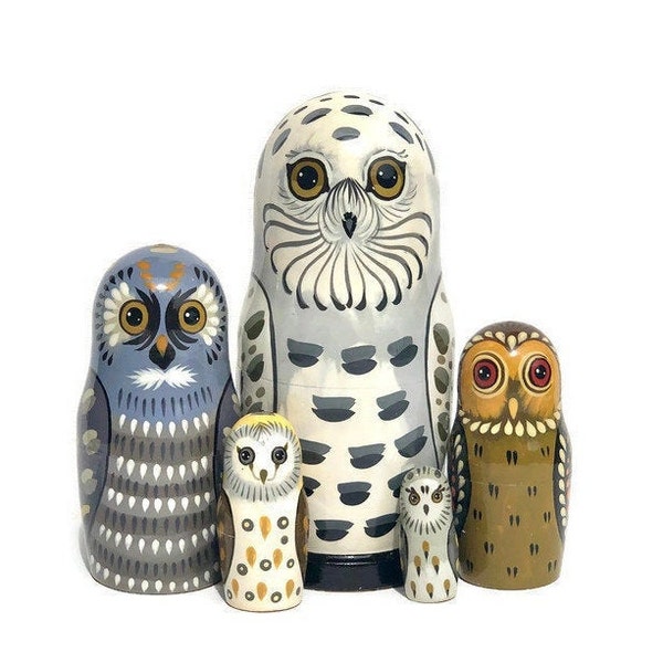 Whimsical Owl Art - Etsy