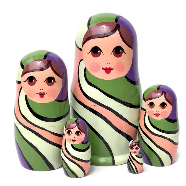 Modern Nesting Doll - Etsy
