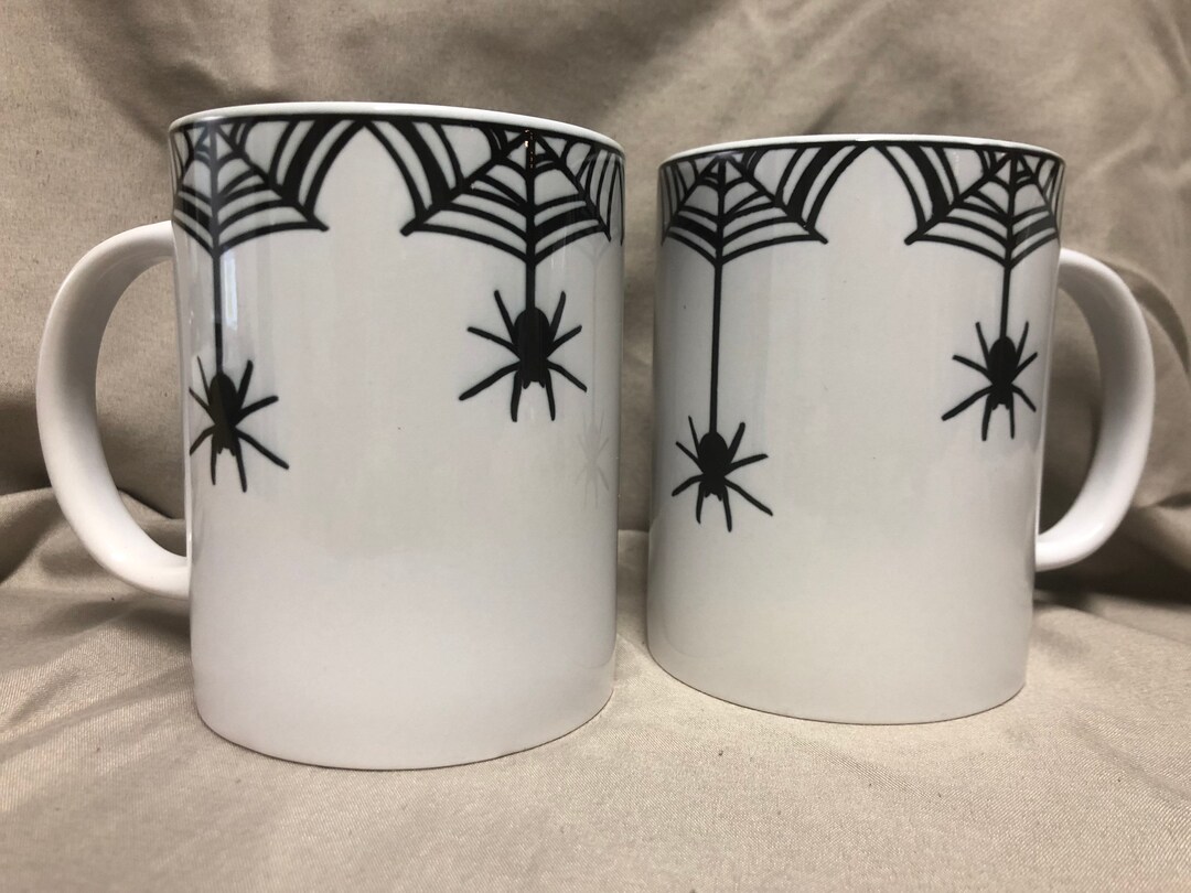 Spider Mug (single Mug… Picture to Show Both Sides) - Etsy