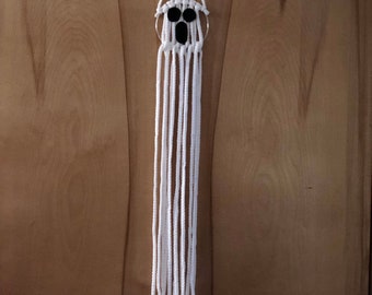 Macrame Ghost Halloween Hanger - Etsy