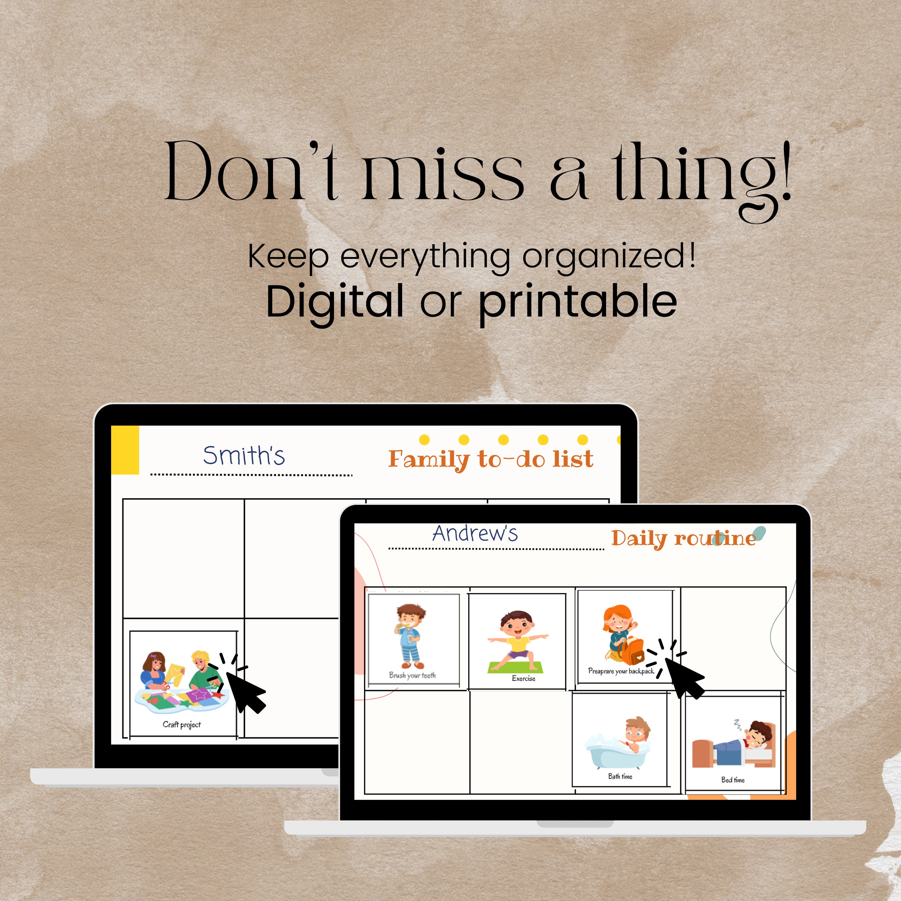 Chore Chart for Kids/daily Rhythm Schedule for Toddlers & - Etsy