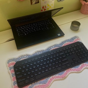 Easy Crochet Pattern, Crochet Office Decor Pattern, Crochet Desk Mat ...