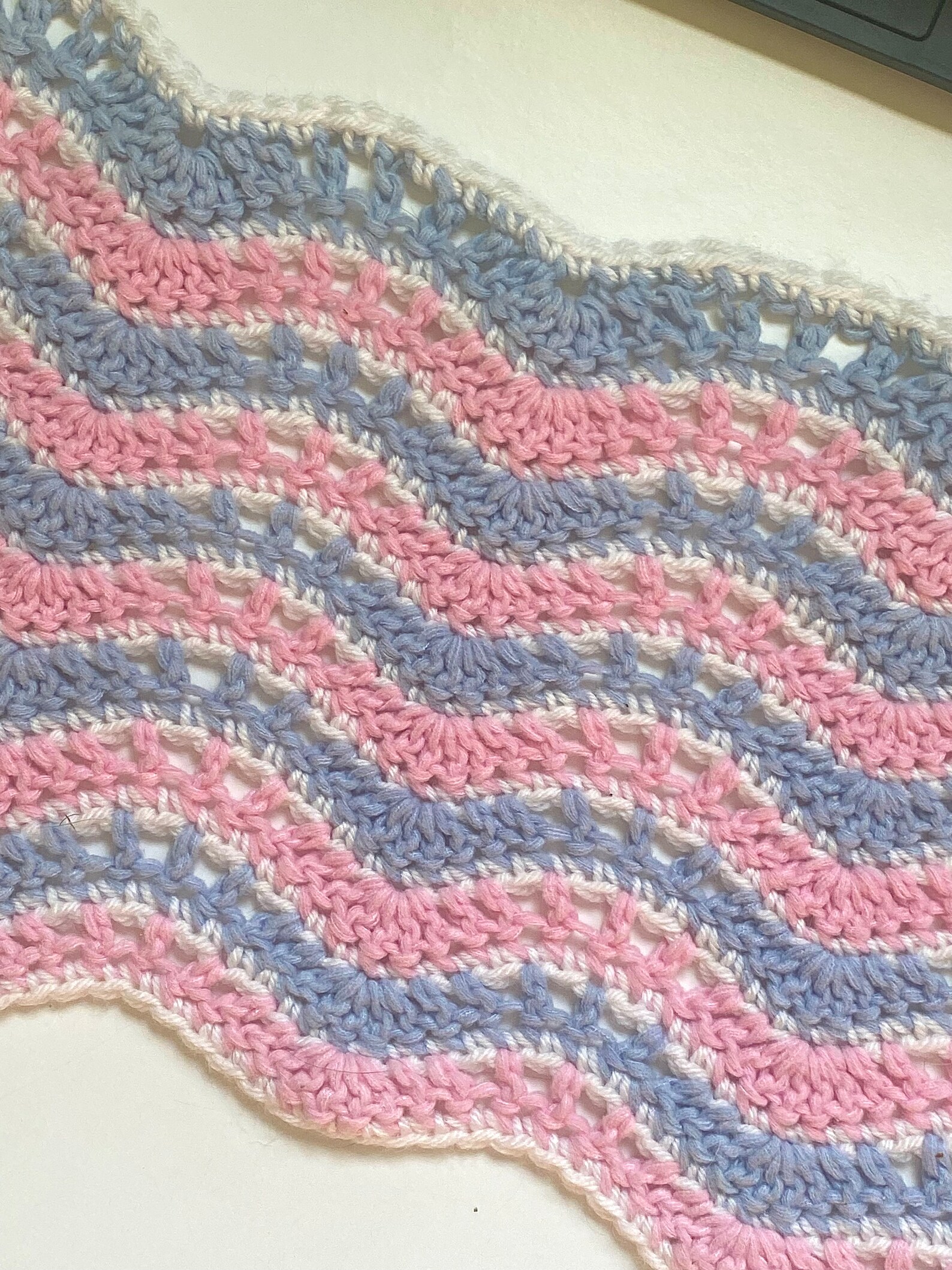 Easy Crochet Pattern, Crochet Office Decor Pattern, Crochet Desk Mat ...