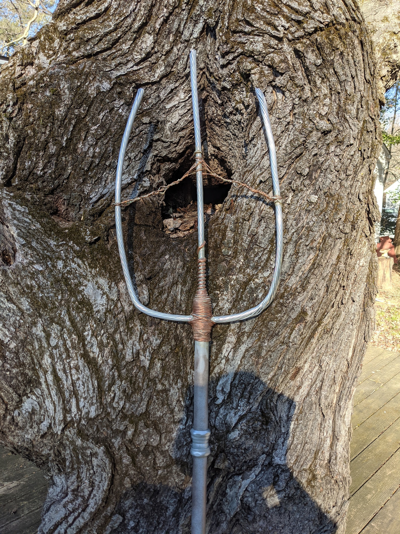 Cosplay Trident Poseidon/neptune Trident LARP Trident All Metal Costume ...