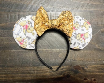 Winnie the Pooh Mouse Ears, Winnie the Pooh Ears, Winnie the Pooh ...
