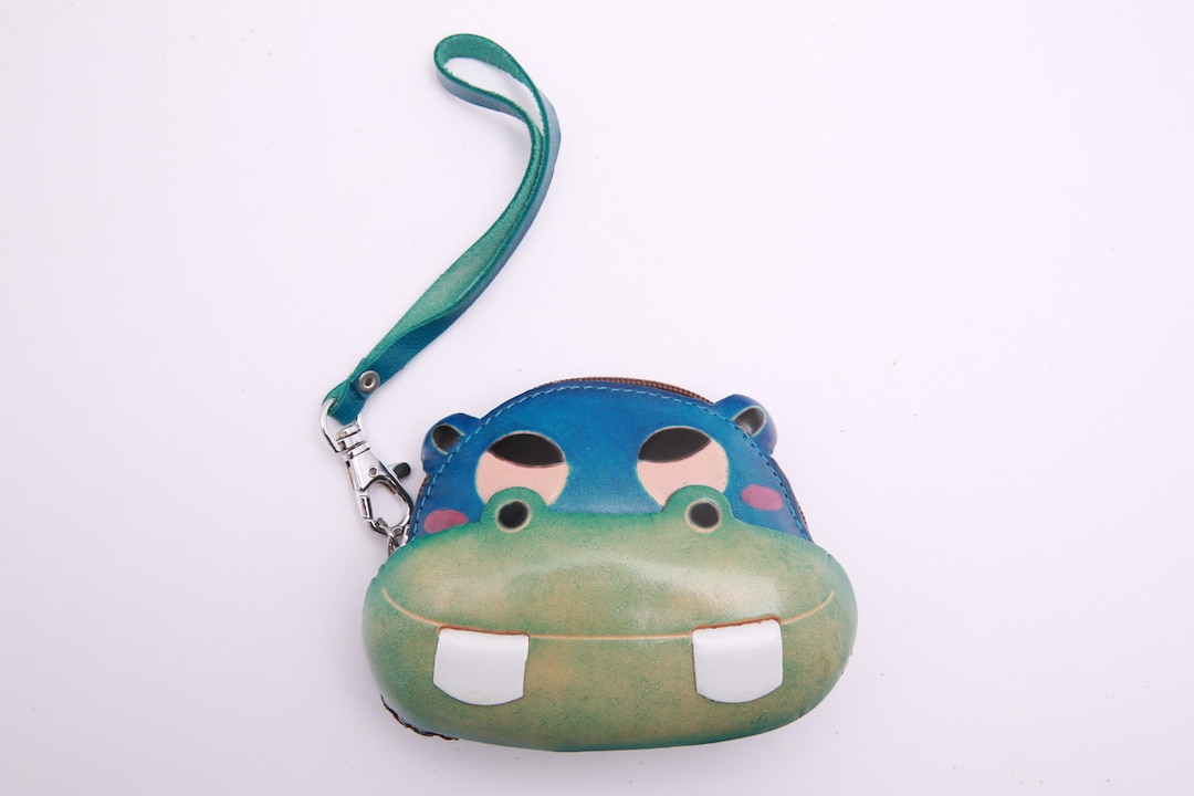 Purseworld Women Handmade Leather Hippo Purse Bag - Etsy