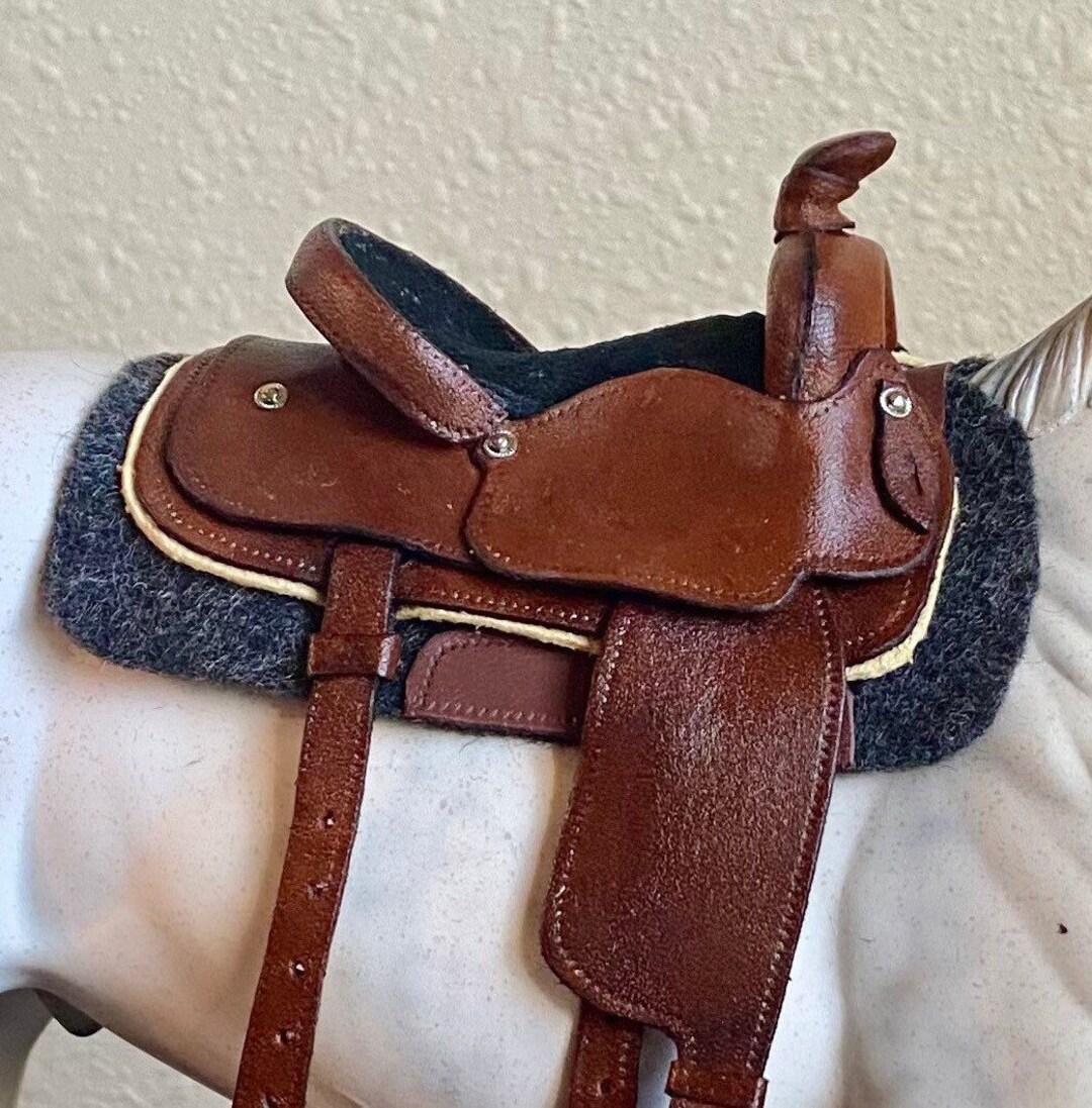 Breyer Traditional Scale Western Tack Set July/august Commission - Etsy