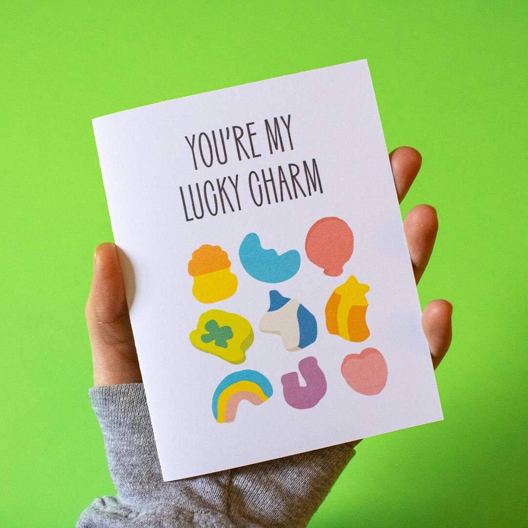 You're My Lucky Charm Greeting Card | Cute St. Patrick's Day ...
