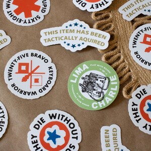 Radio Operator Vinyl Sticker | Military Army RTO Funny Signal Corps ...