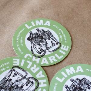 Radio Operator Vinyl Sticker | Military Army RTO Funny Signal Corps ...