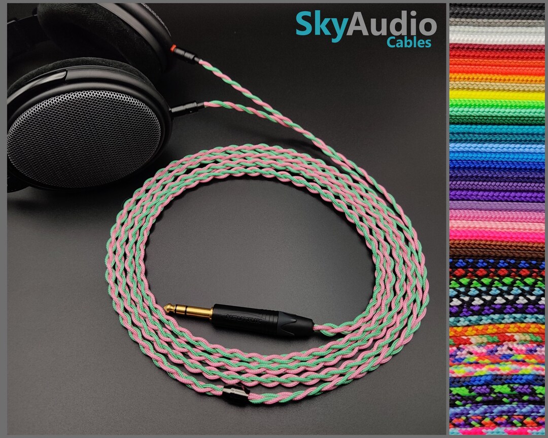 Custom Headphone Cable - Sennheiser HD580 HD600 HD650, HD660S - Etsy