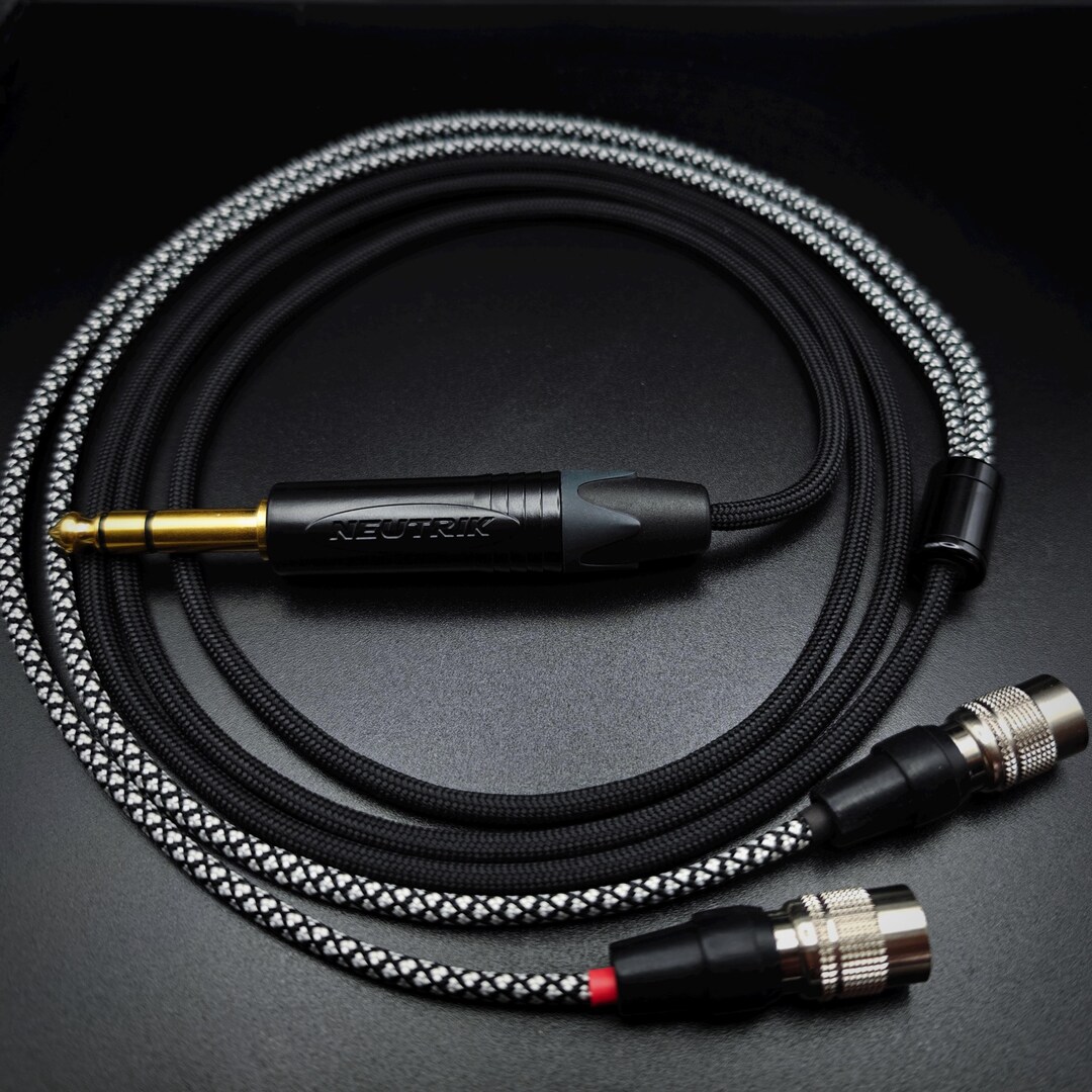 Custom Headphone Cable - Dual Hirose Mrspeakers Dan Clark Audio Aeon ...