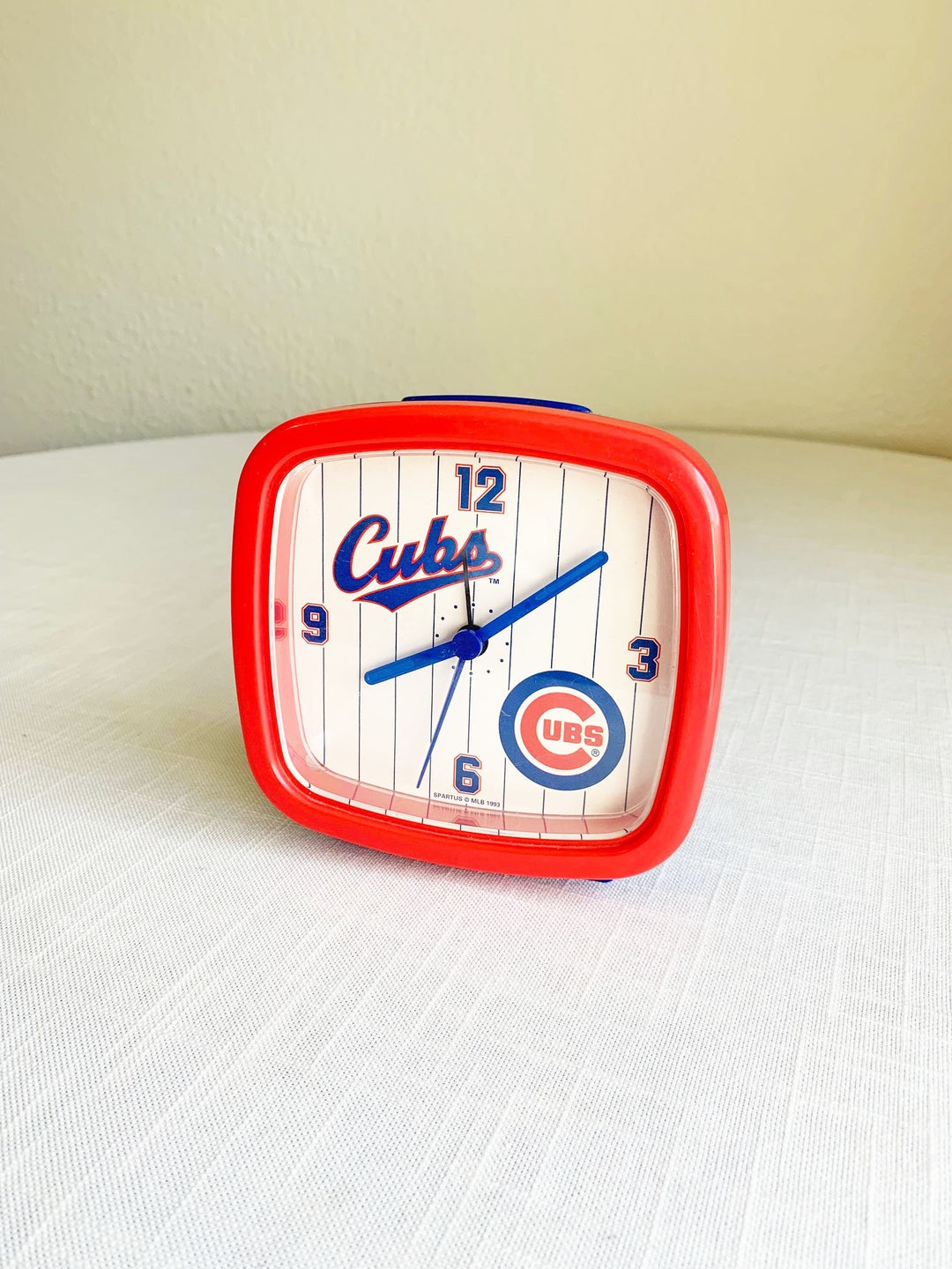 Vintage 1993 Spartus MLB Chicago Cubs Clock - Etsy