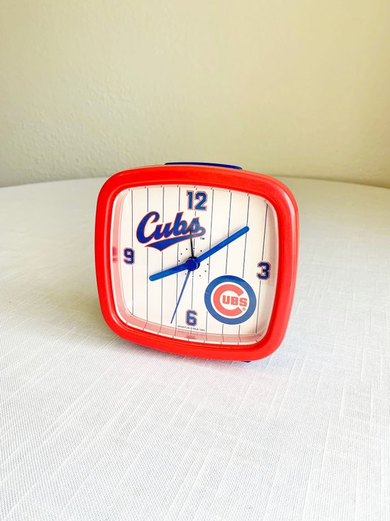 Vintage 1993 Spartus MLB Chicago Cubs Clock - Etsy