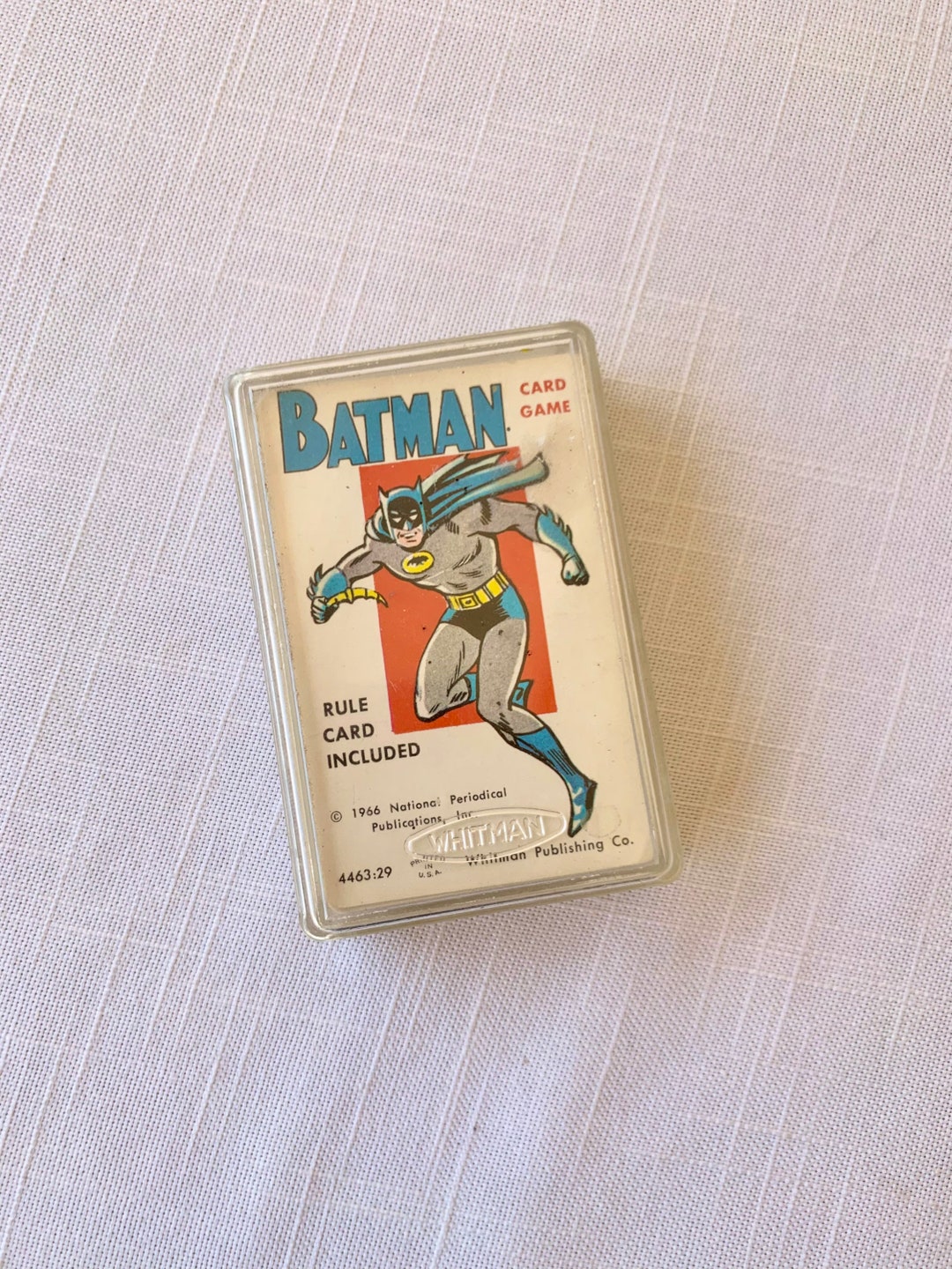 Vintage Batman Playing Card Game - Etsy