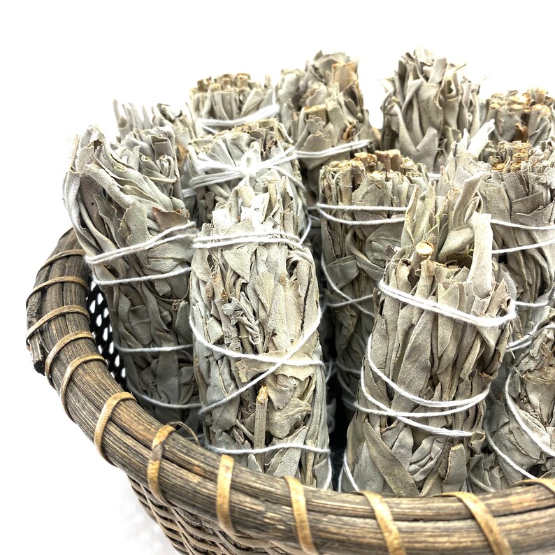 4" White Sage Bundle, White Sage Bundle, White Sage - Etsy