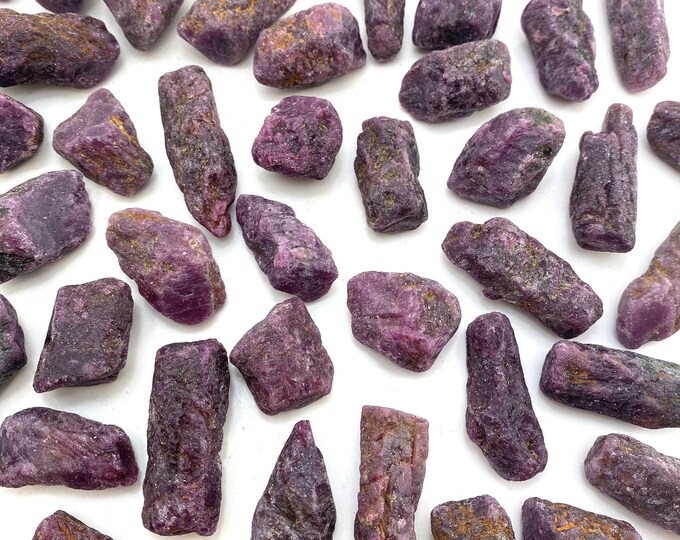 Raw Ruby Stone, Rough Ruby, Natural Ruby Stone, Pink Ruby, P-88 - Etsy