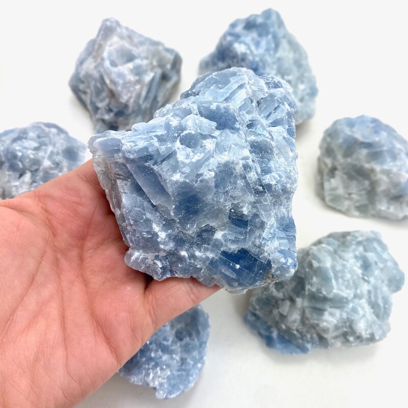 Rough Blue Calcite - Etsy