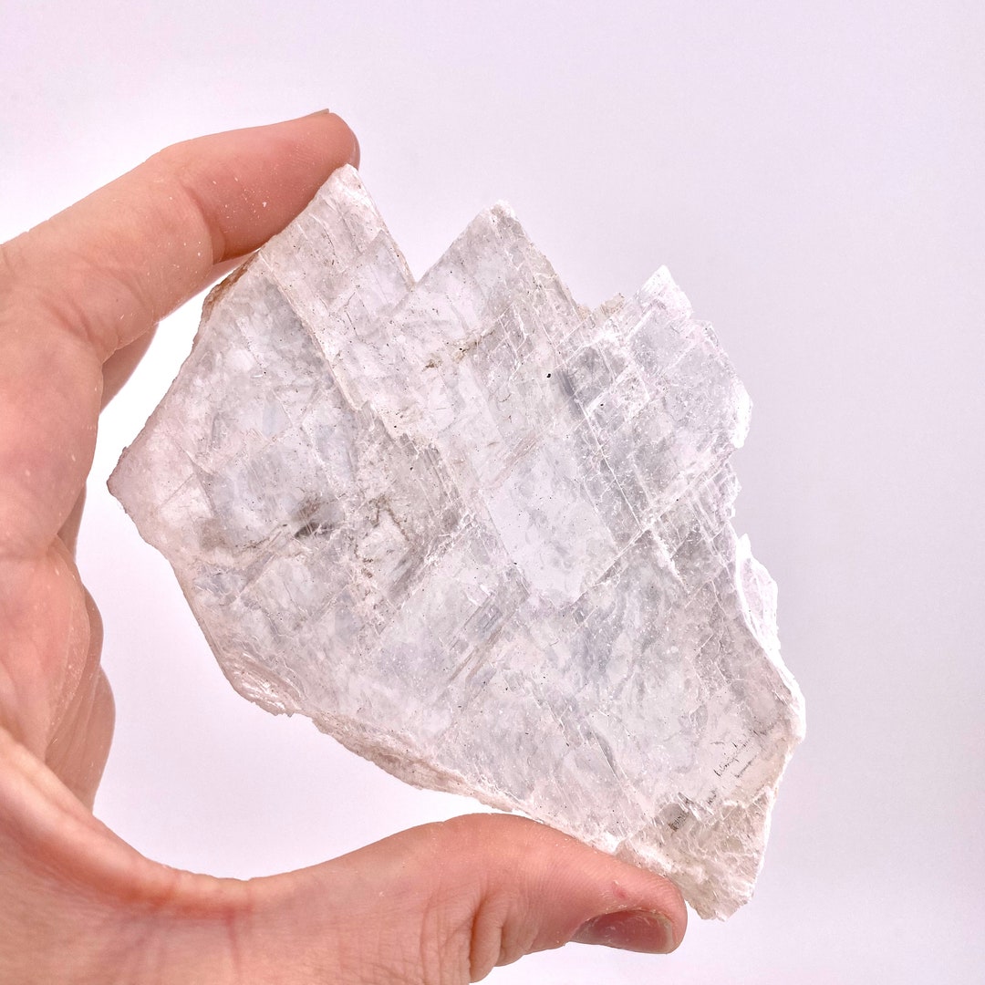 Natural Selenite Slab, Selenite From Mexico, Window Pane Selenite ...