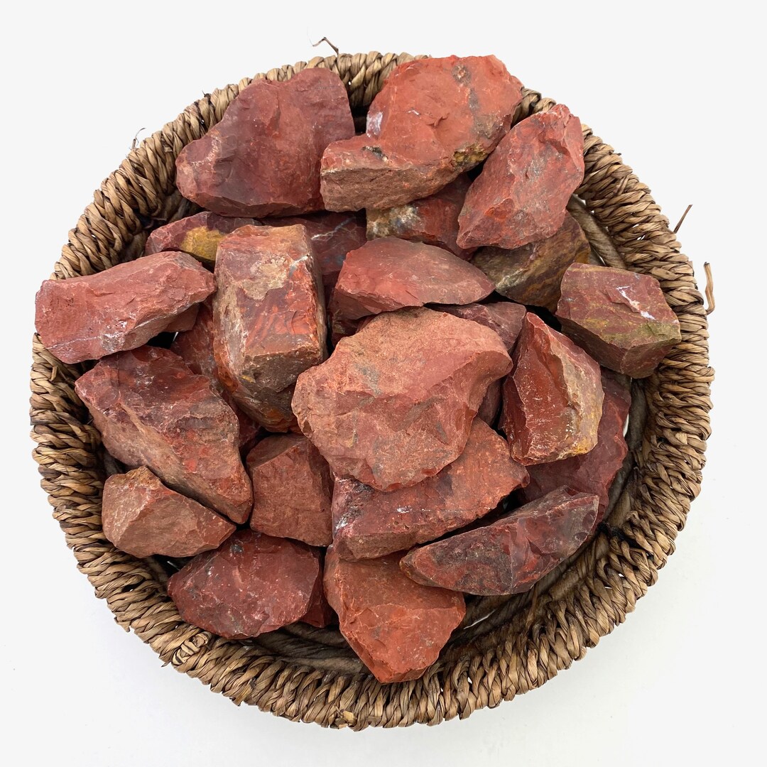 Red Jasper Rough, One Stone or Baggy, Rough Red Jasper, Raw Red Jasper ...
