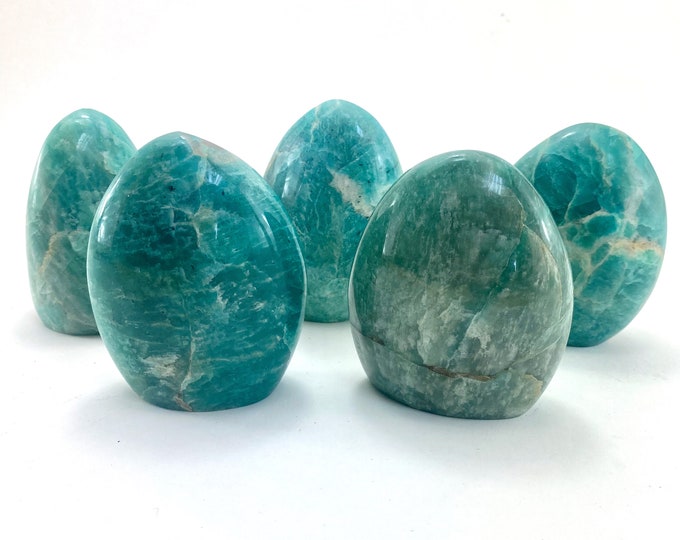 Amazonite Free Form, Medium Amazonite Free Form, Polished Amazonite, Free Shape Amazonite - Etsy