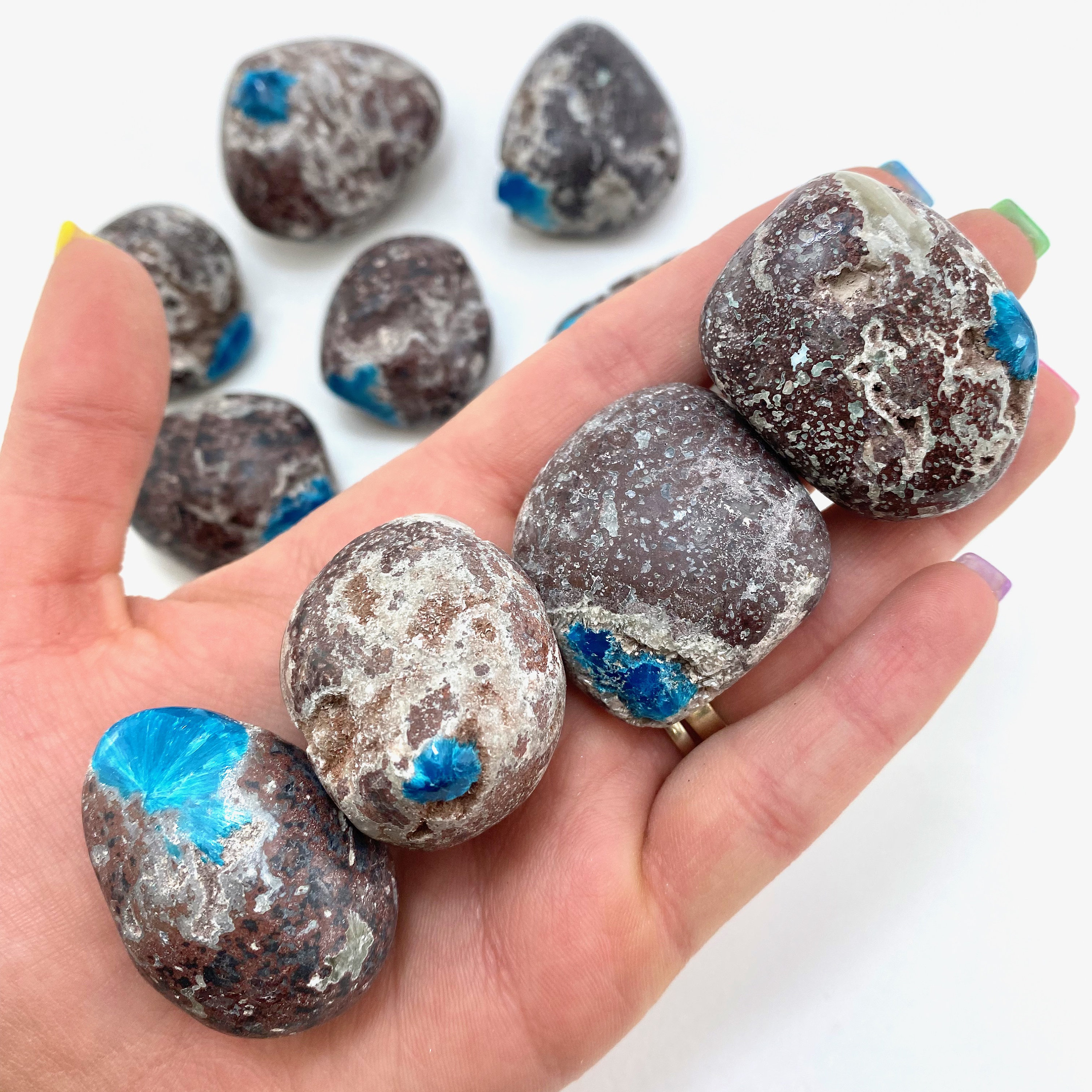 RARE Cavansite Tumble Tumbled Cavansite Blue Cavansite | Etsy