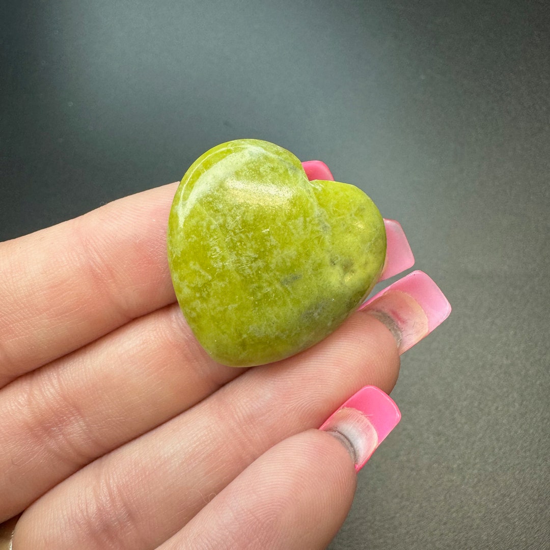 25g Serpentine Heart Cabochons, Bulk or Wholesale Serpentine Heart ...