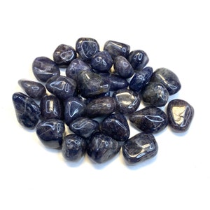 Tumbled Iolite Cordierite, Small Iolite Tumble, Polished Cordierite ...