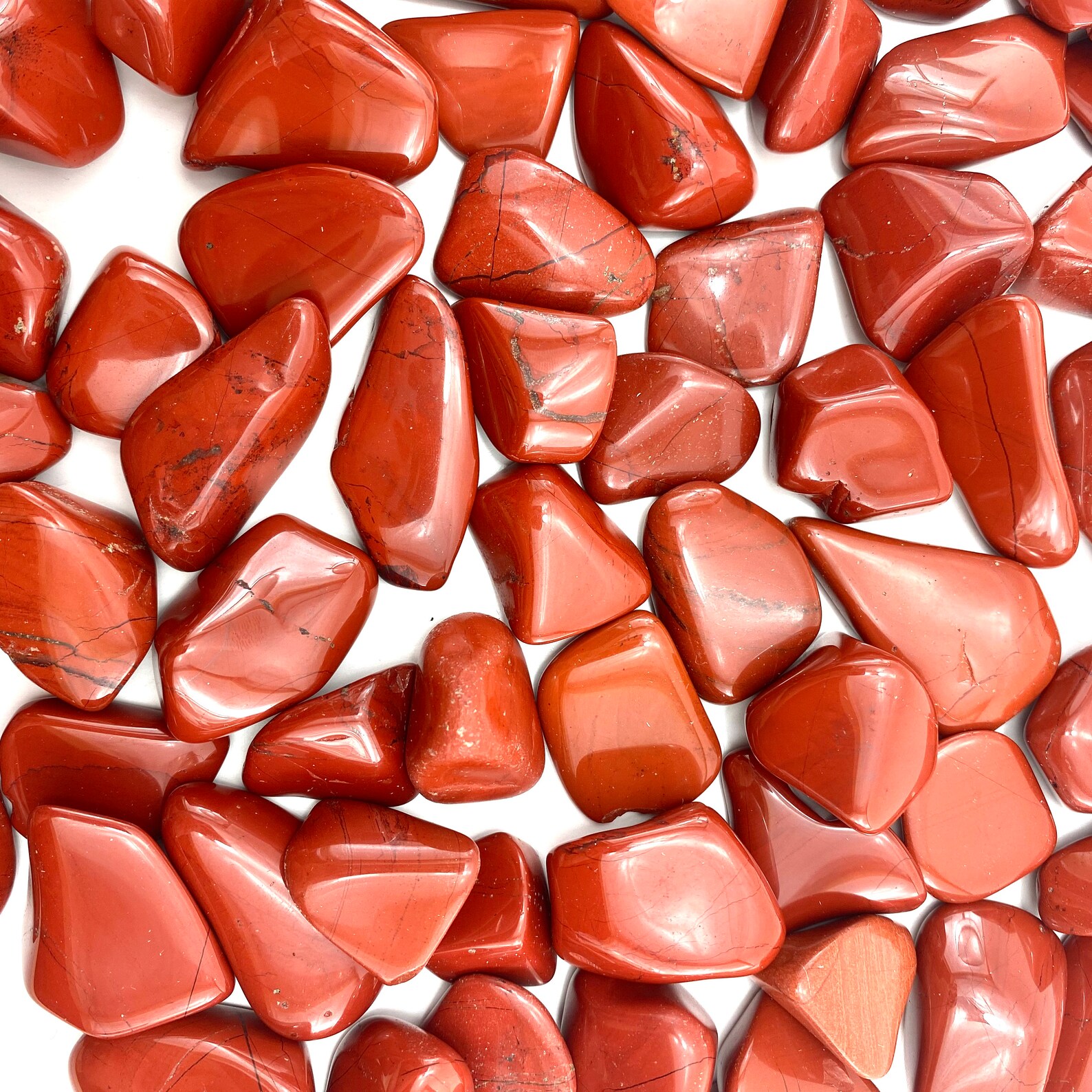 Red Jasper Tumble Tumbled Red Jasper Pocket Red Jasper T-45 - Etsy