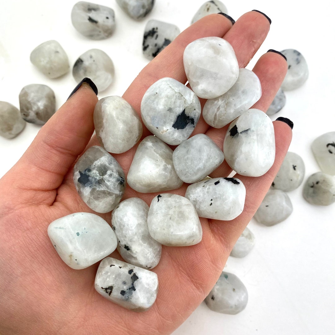 Rainbow Moonstone Tumble Tumbled Rainbow Moonstone Polished - Etsy