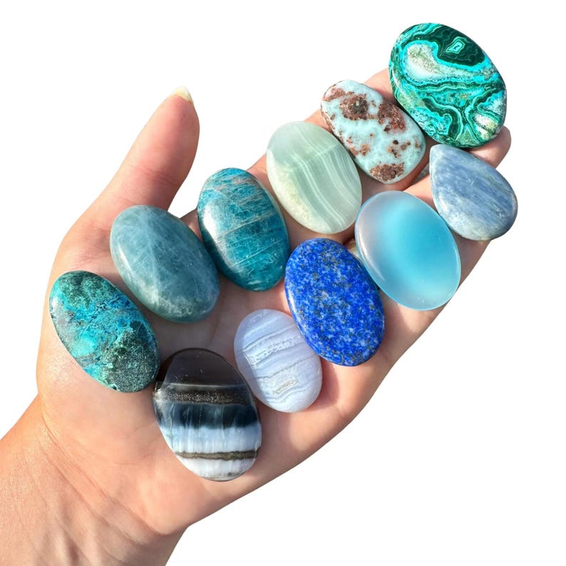 25pc Small Cabochon Set - Intuitive Cabochon Set - 25pc of Natural ...