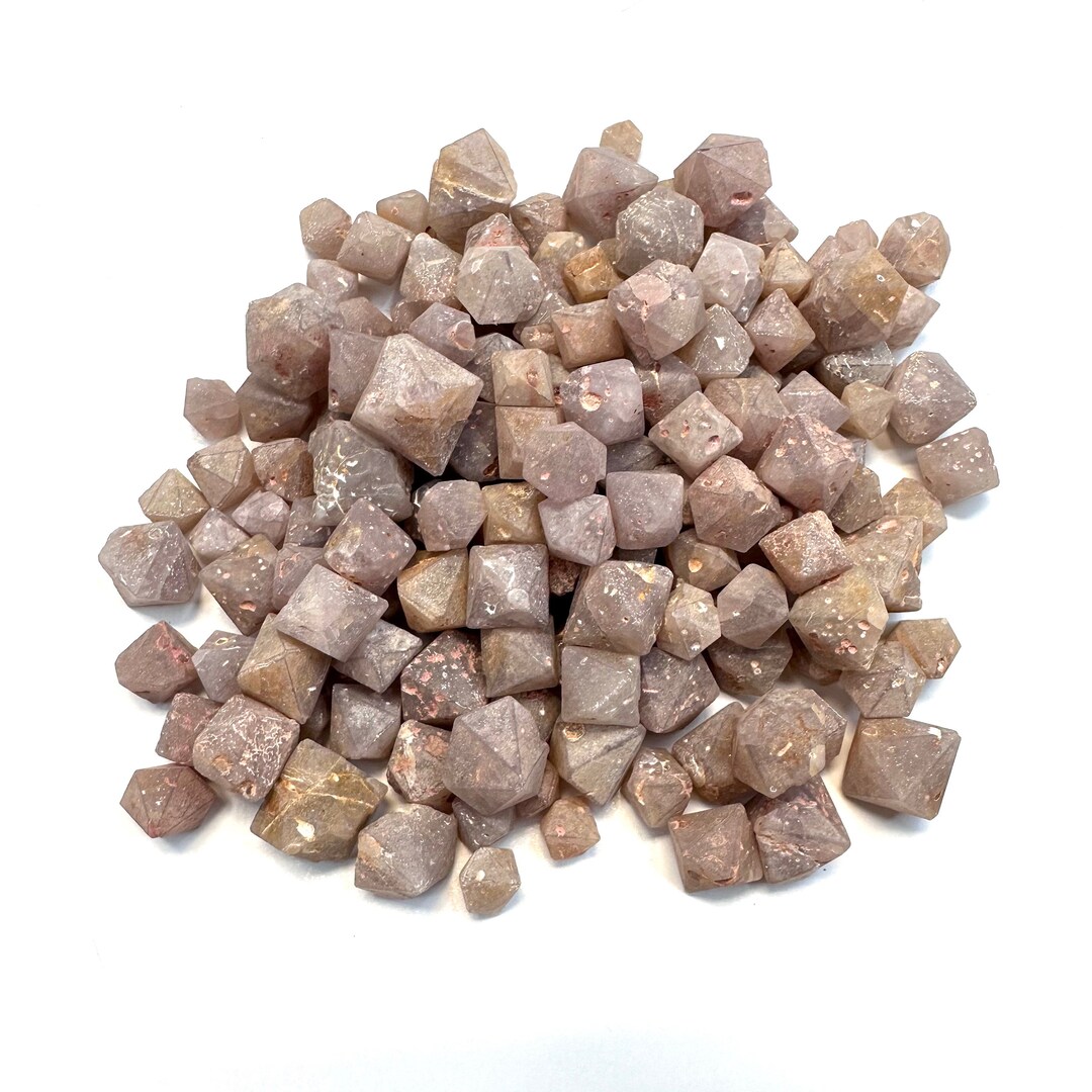 5 Natural Beta Quartz, Bipyramid Quartz, Bipyramid Beta Quartz, Raw ...
