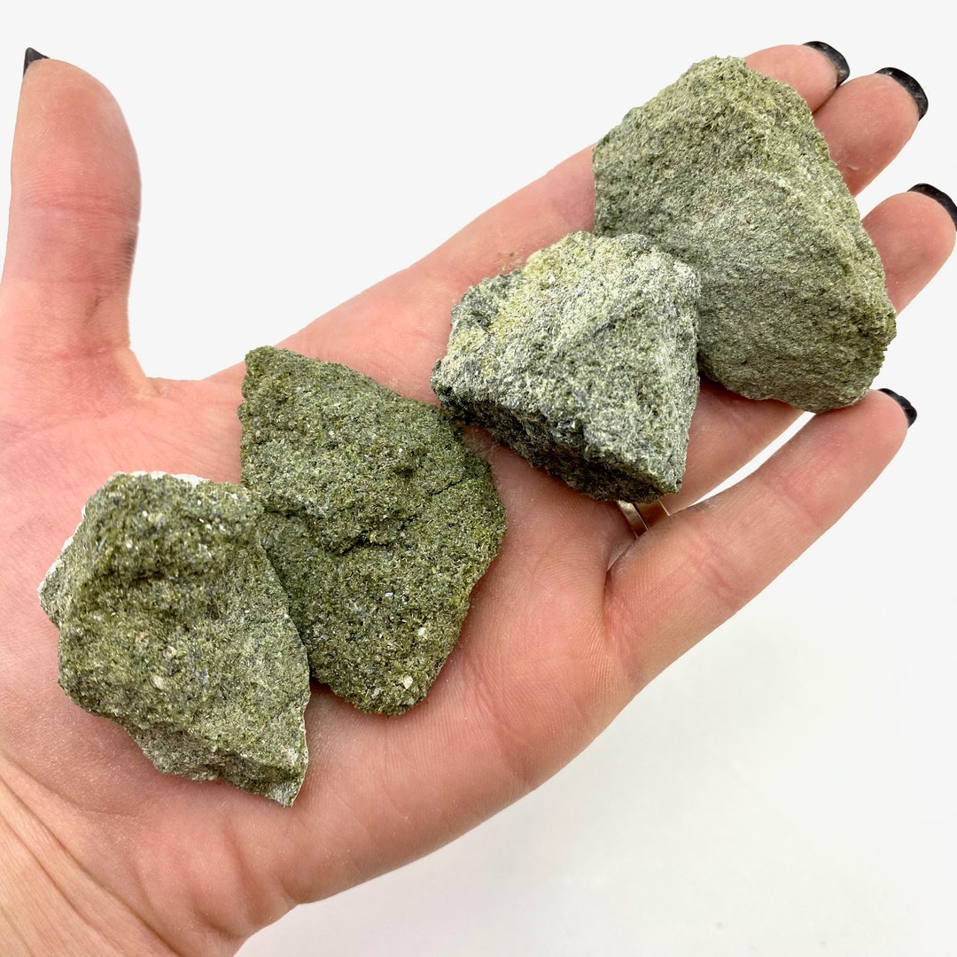 Raw Epidote Crystal, Epidote, Rough Epidote, Raw Epidote, Natural ...