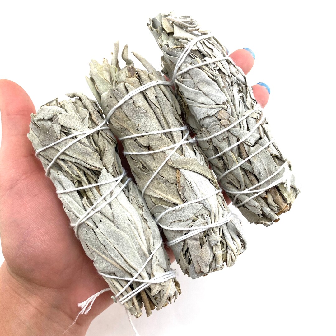 4" White Sage Bundle, White Sage Bundle, White Sage - Etsy