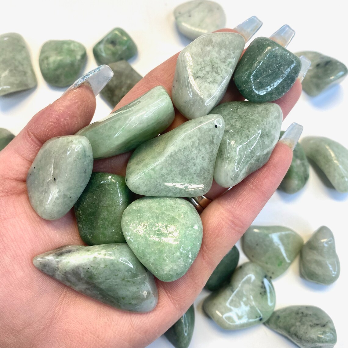 Sausserite Tumbled Stone Tumbled Sausserite Sausserite - Etsy