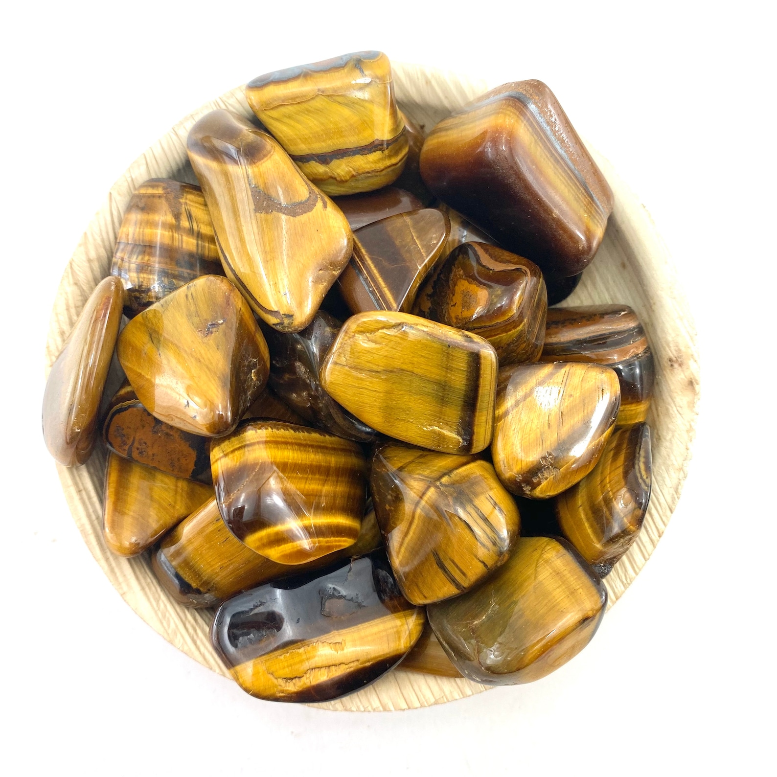 Tigers Eye Tumbled Stone Tumbled Tigers Eye Tigers Eye - Etsy