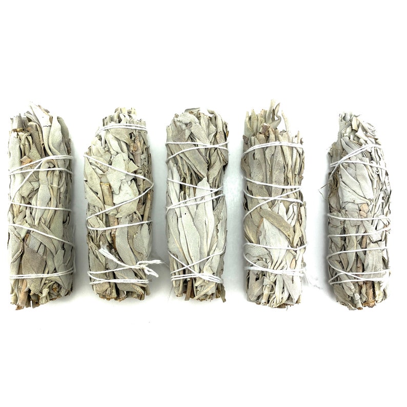 4" White Sage Bundle, White Sage Bundle, White Sage - Etsy