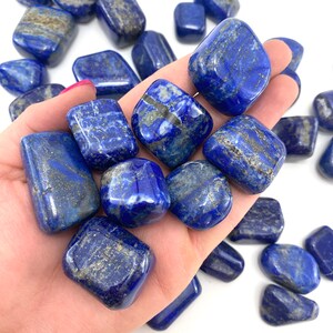 Lapis Lazuli Tumble Tumbled Lapis Lazuli Healing Lapis - Etsy